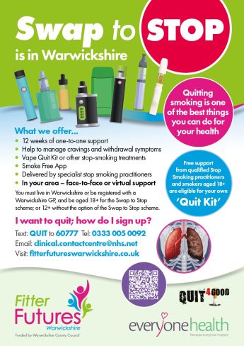 Stop Smoking Service - Fitter Futures Warwickshire